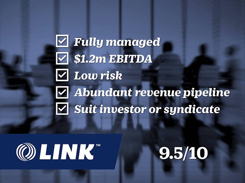Fully Managed. $1.2m EBITDA. Pipeline Packed. Decades in Business ...